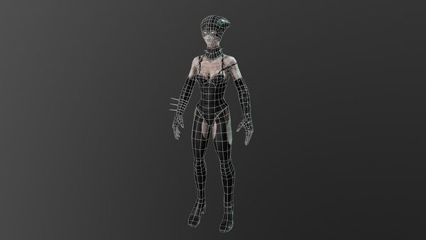 3D woman brom model - TurboSquid 1696750