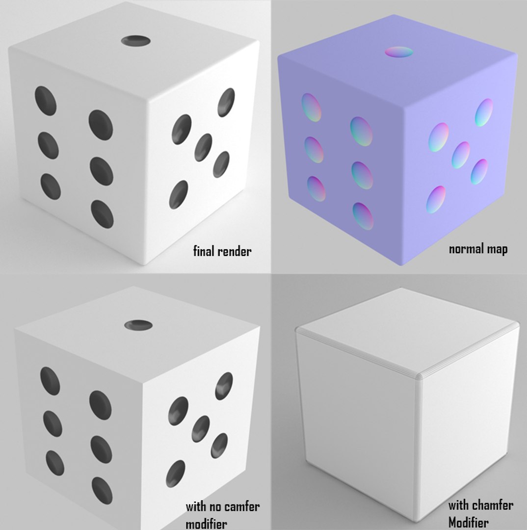 3D dice - TurboSquid 1207528