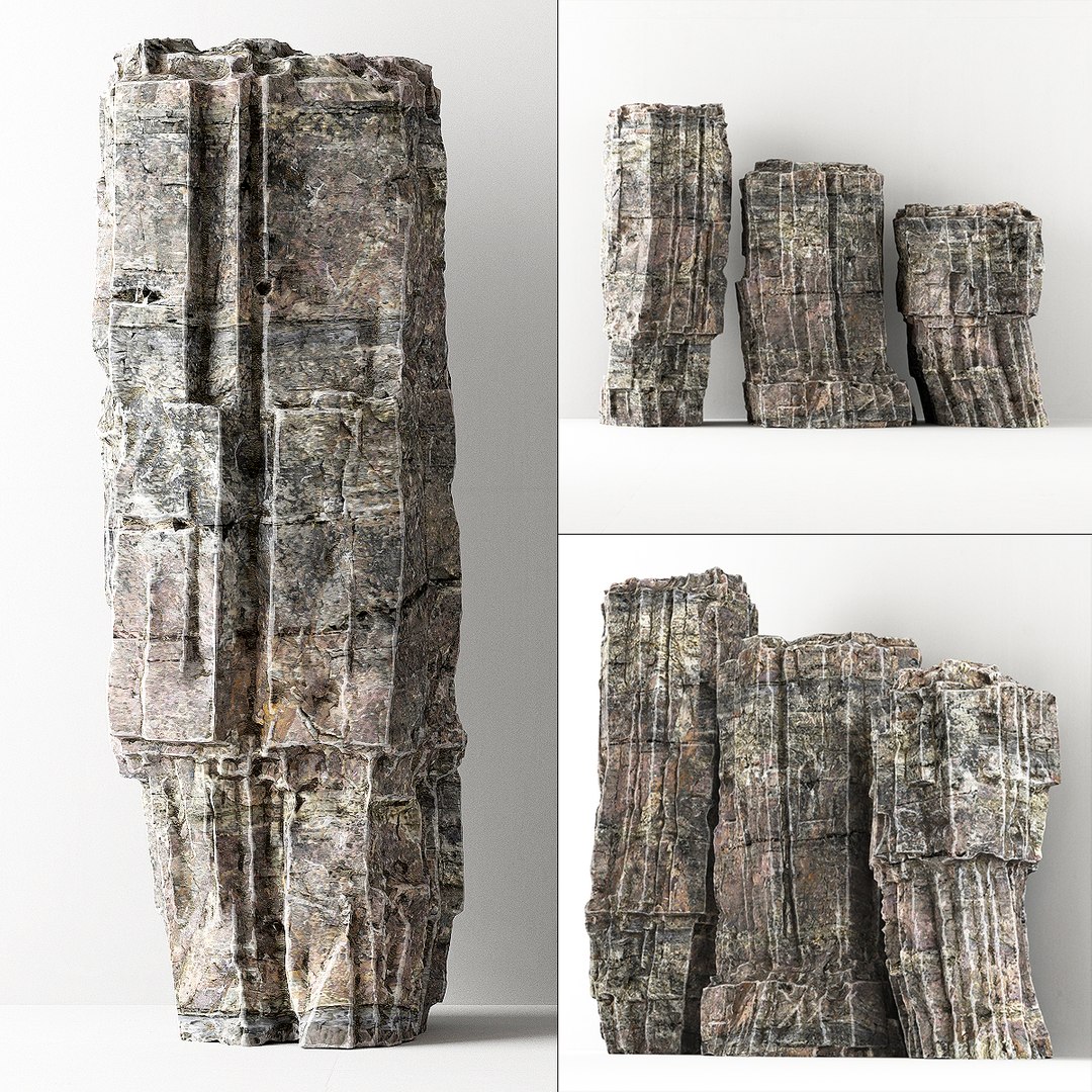 Rock Sea 3D Model - TurboSquid 1477296