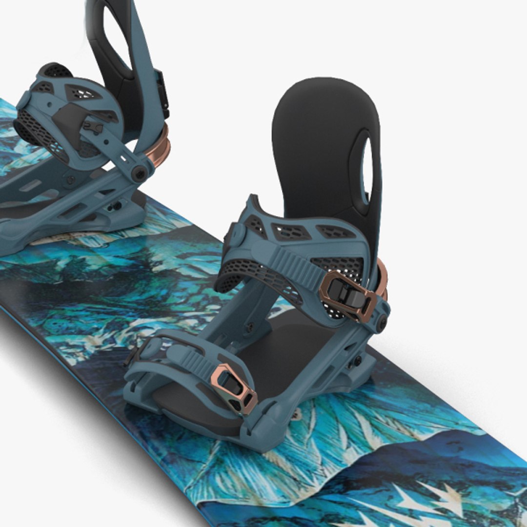 Snowboard Snow 3D Model - TurboSquid 1569714
