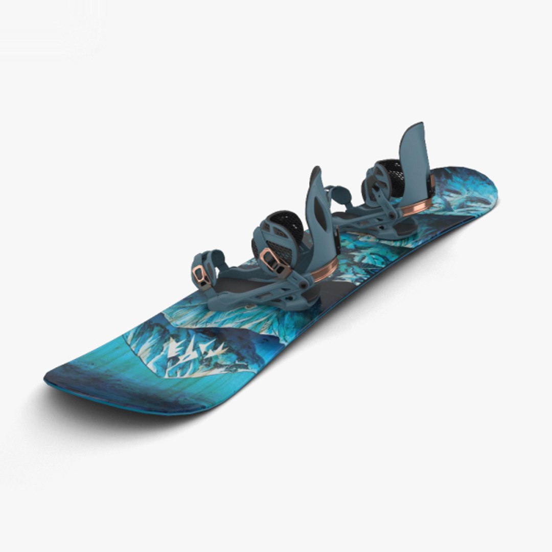 Snowboard Snow 3D Model - TurboSquid 1569714