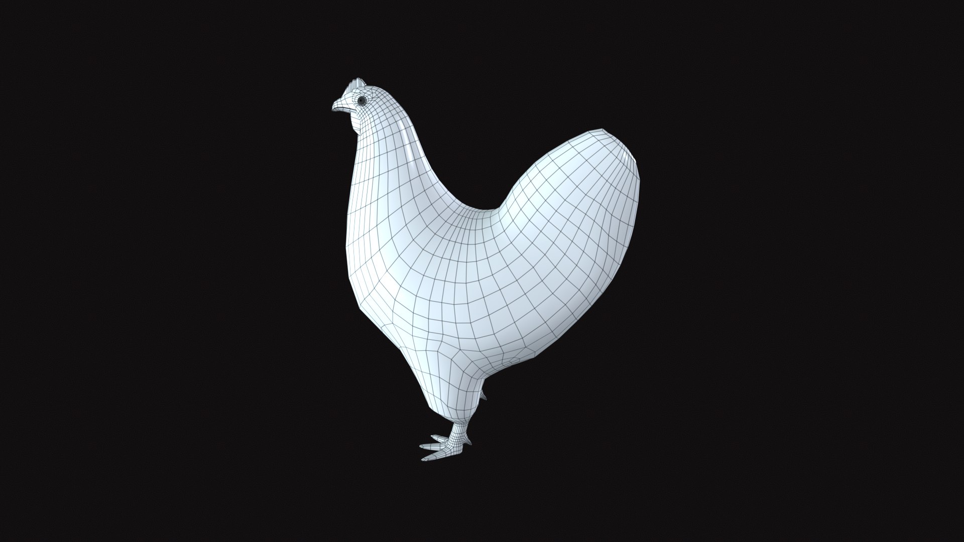 Medieval Chicken 01 3D Model - TurboSquid 2320591