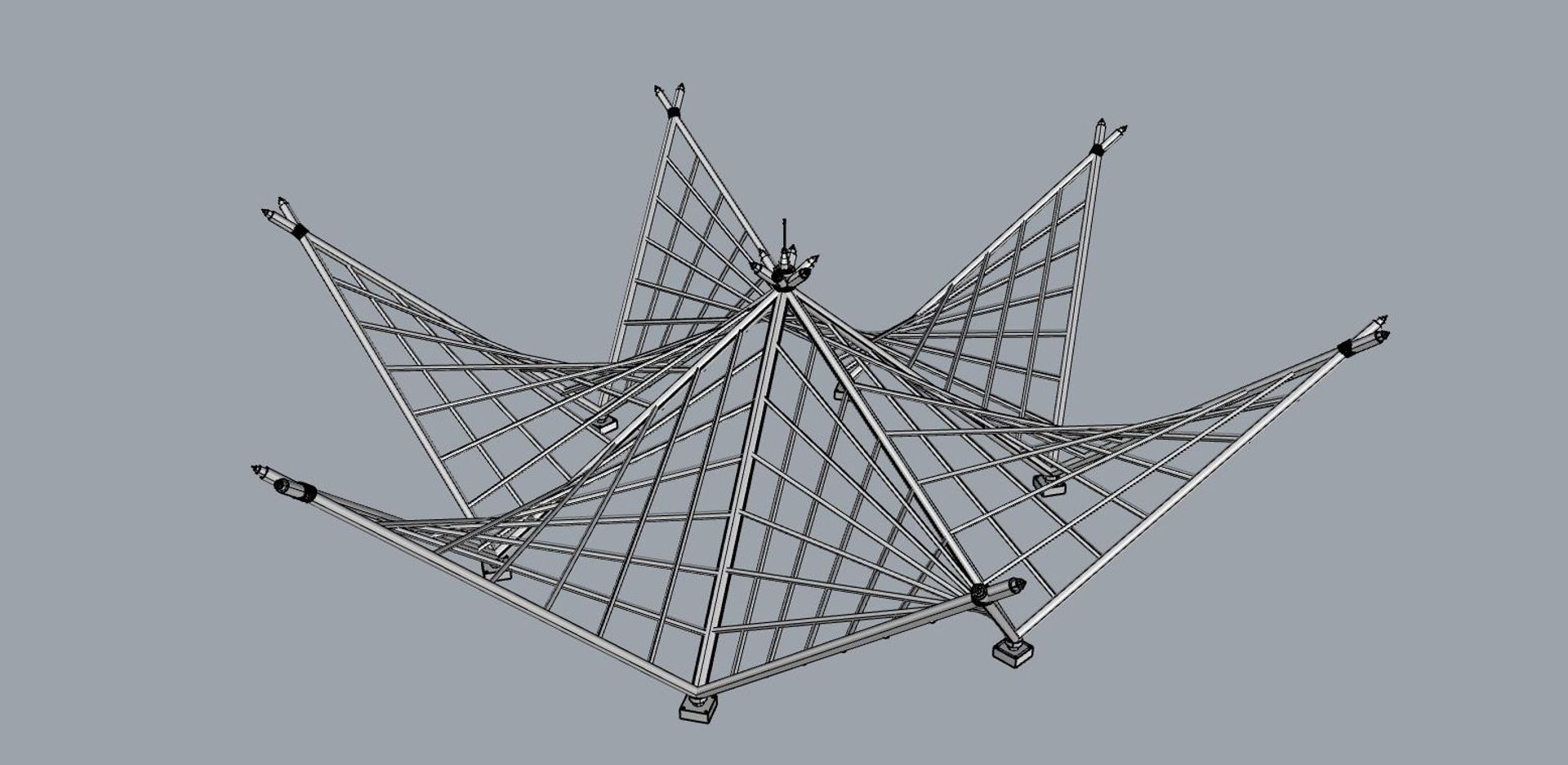 3d Hyperbolic Paraboloid Turbosquid 2066813