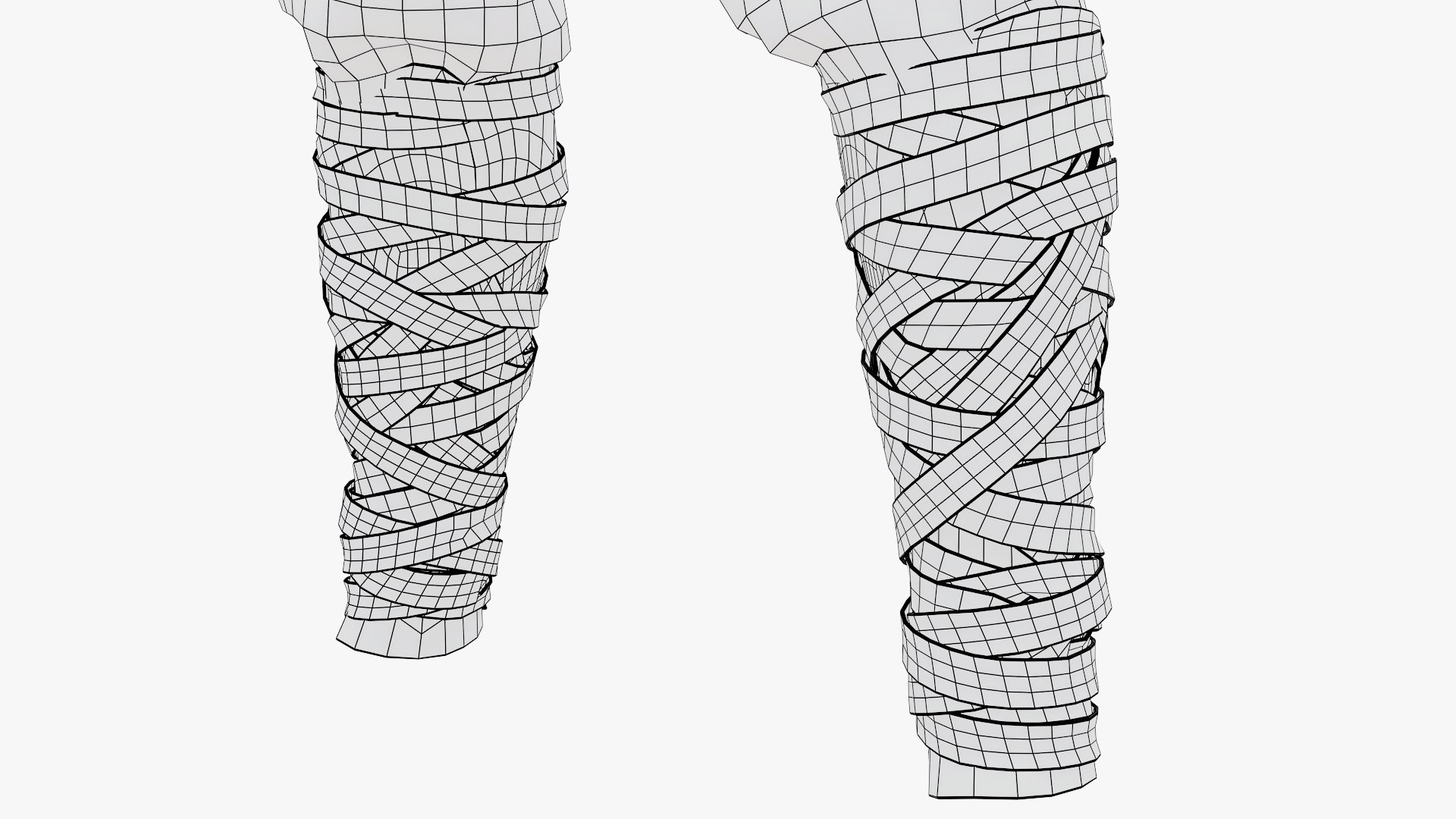 Medieval Pants With Bandage Legs 3D - TurboSquid 2382619