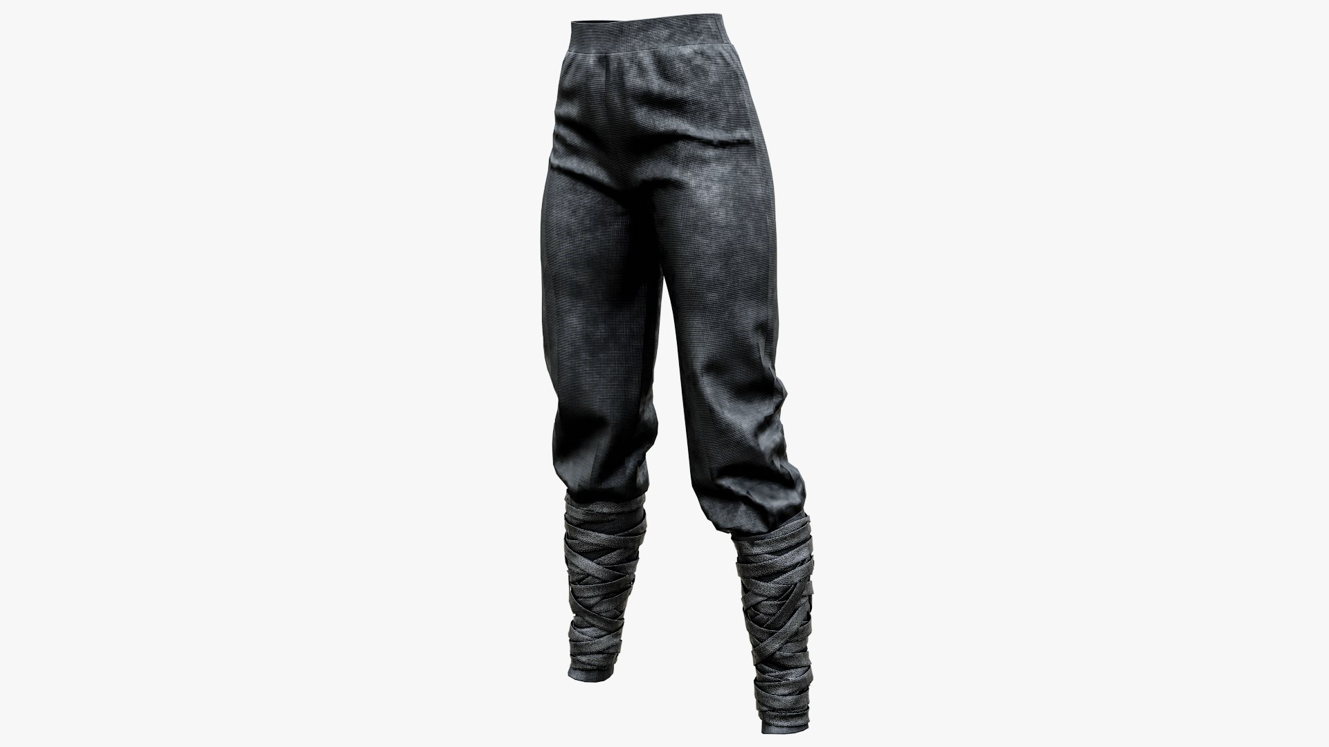 Medieval Pants With Bandage Legs 3D - TurboSquid 2382619