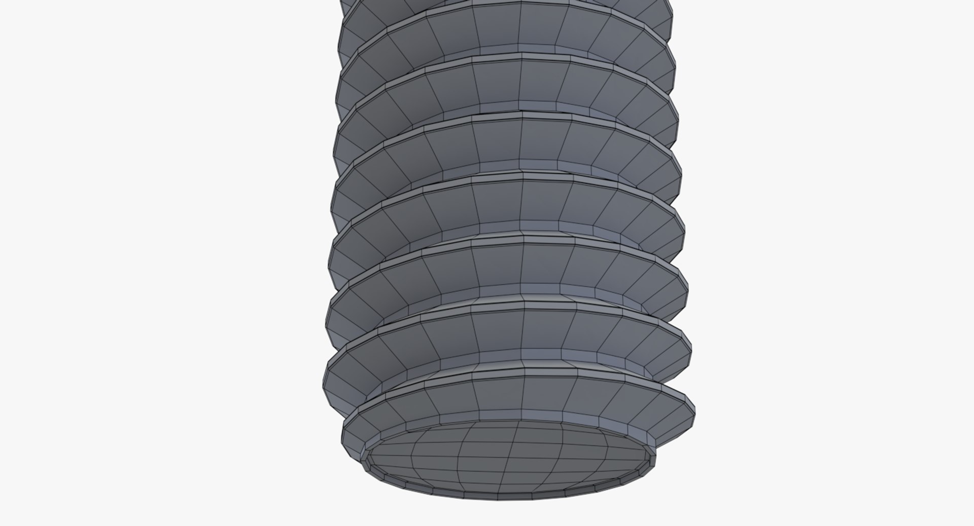 3D model hex bolt m4x40 - TurboSquid 1361449