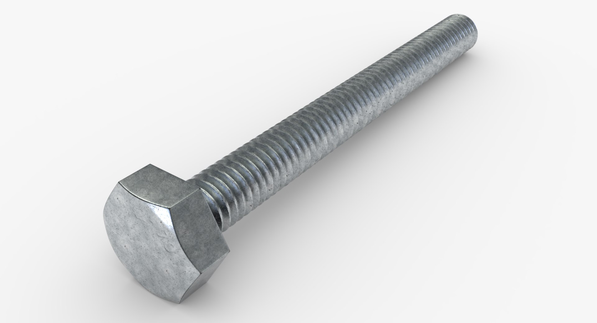 3D model hex bolt m4x40 - TurboSquid 1361449
