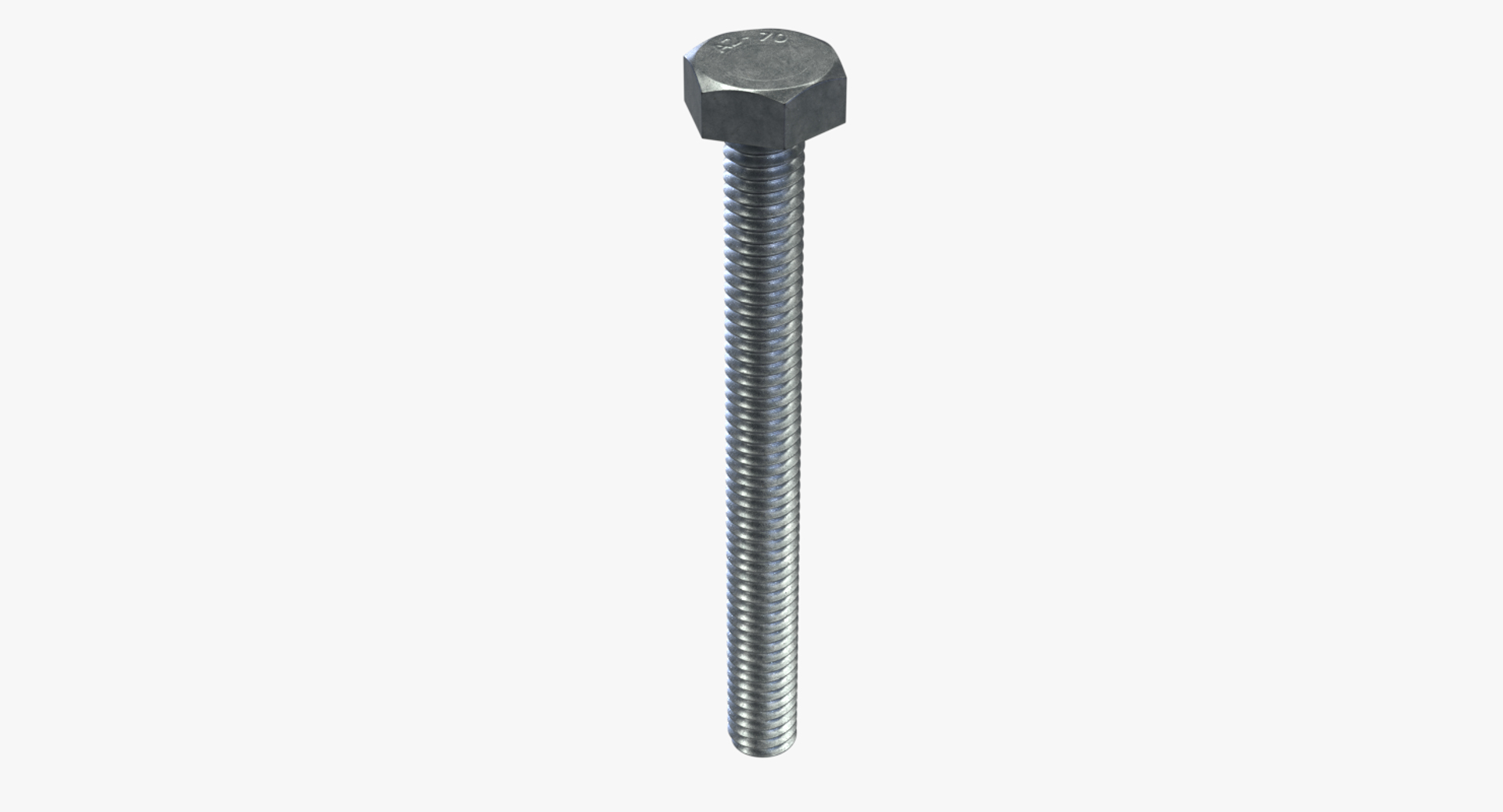 3D model hex bolt m4x40 - TurboSquid 1361449