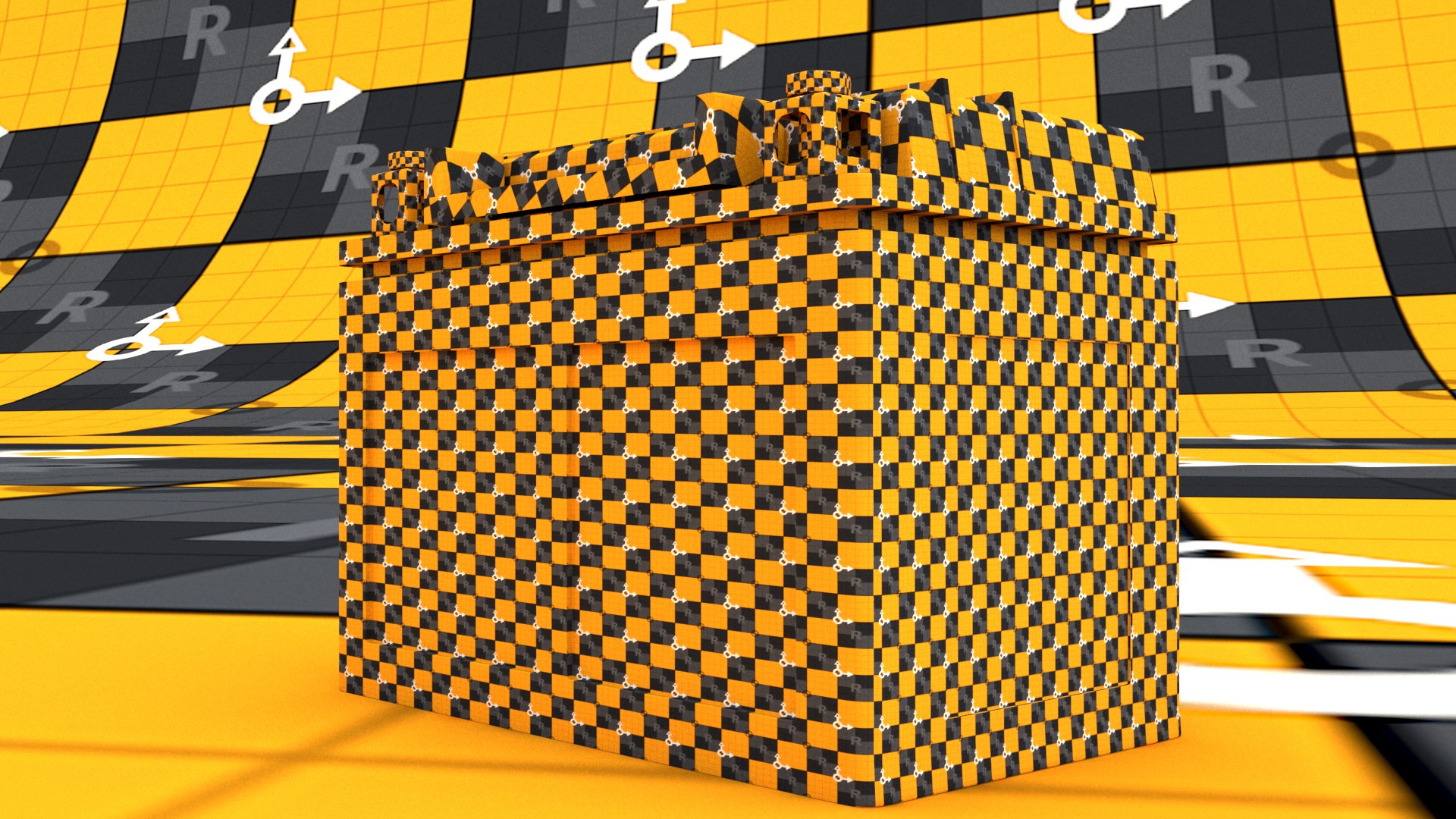 3D laos Game Battery model - TurboSquid 2046040
