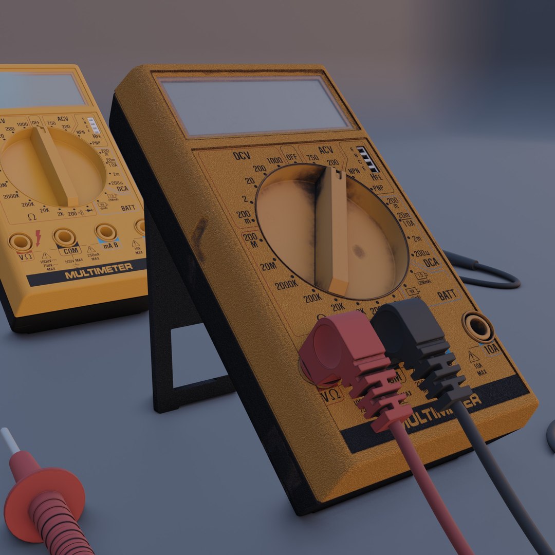 3D Multimeter - TurboSquid 2066951