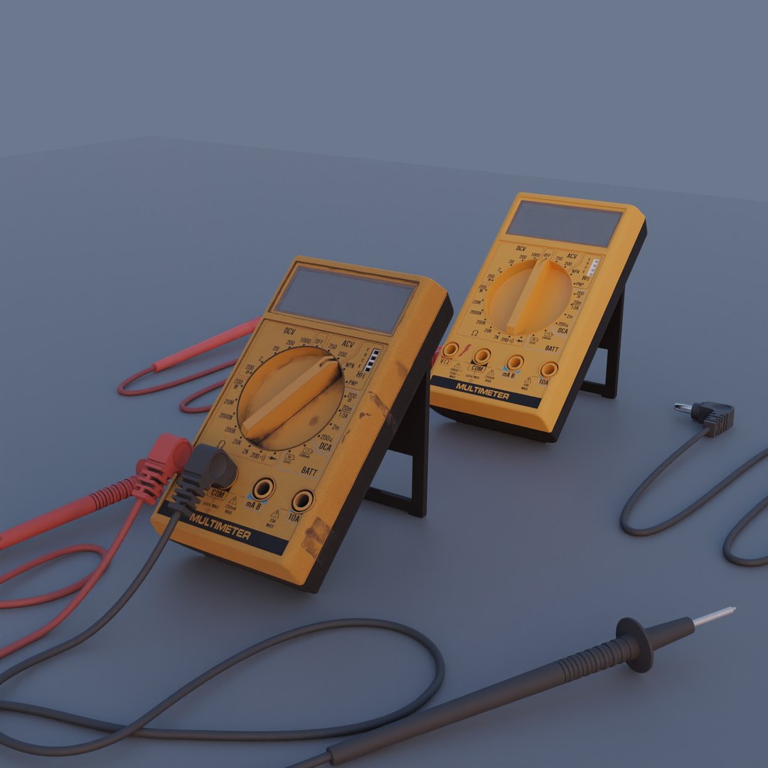 3D Multimeter - TurboSquid 2066951