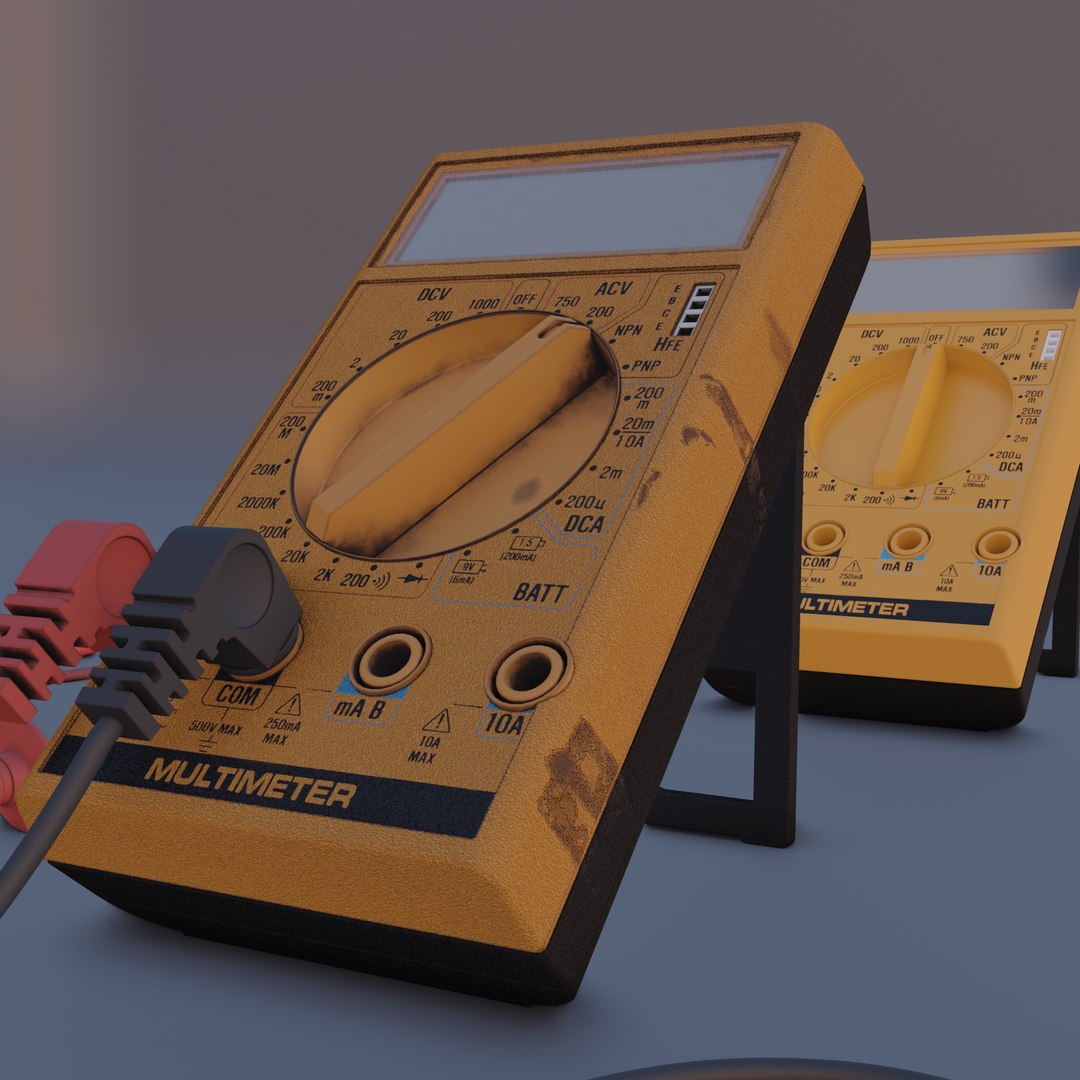 3D Multimeter - TurboSquid 2066951