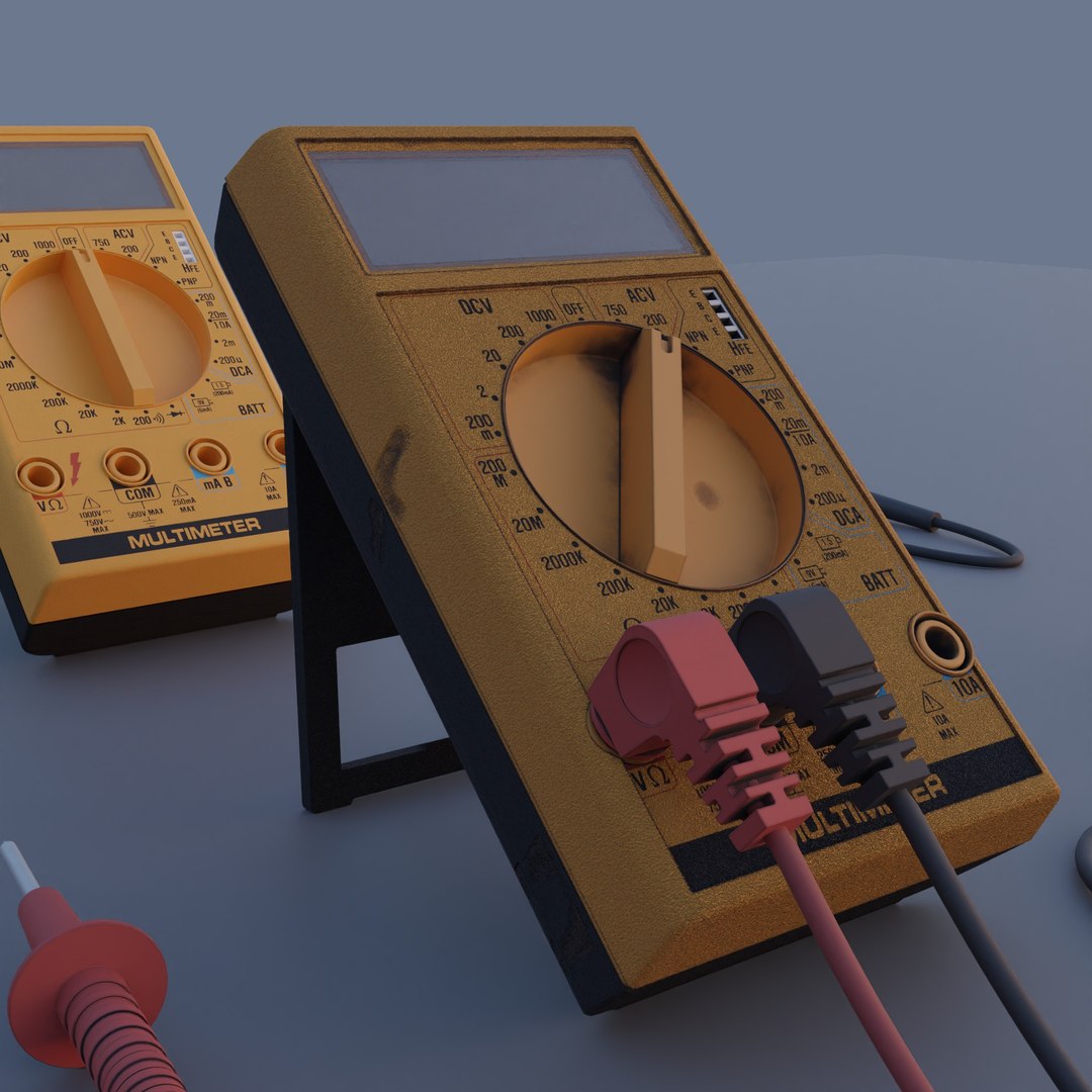 3D Multimeter - TurboSquid 2066951