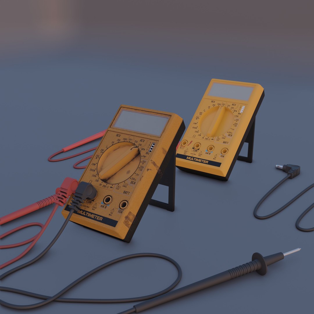 3D Multimeter - TurboSquid 2066951