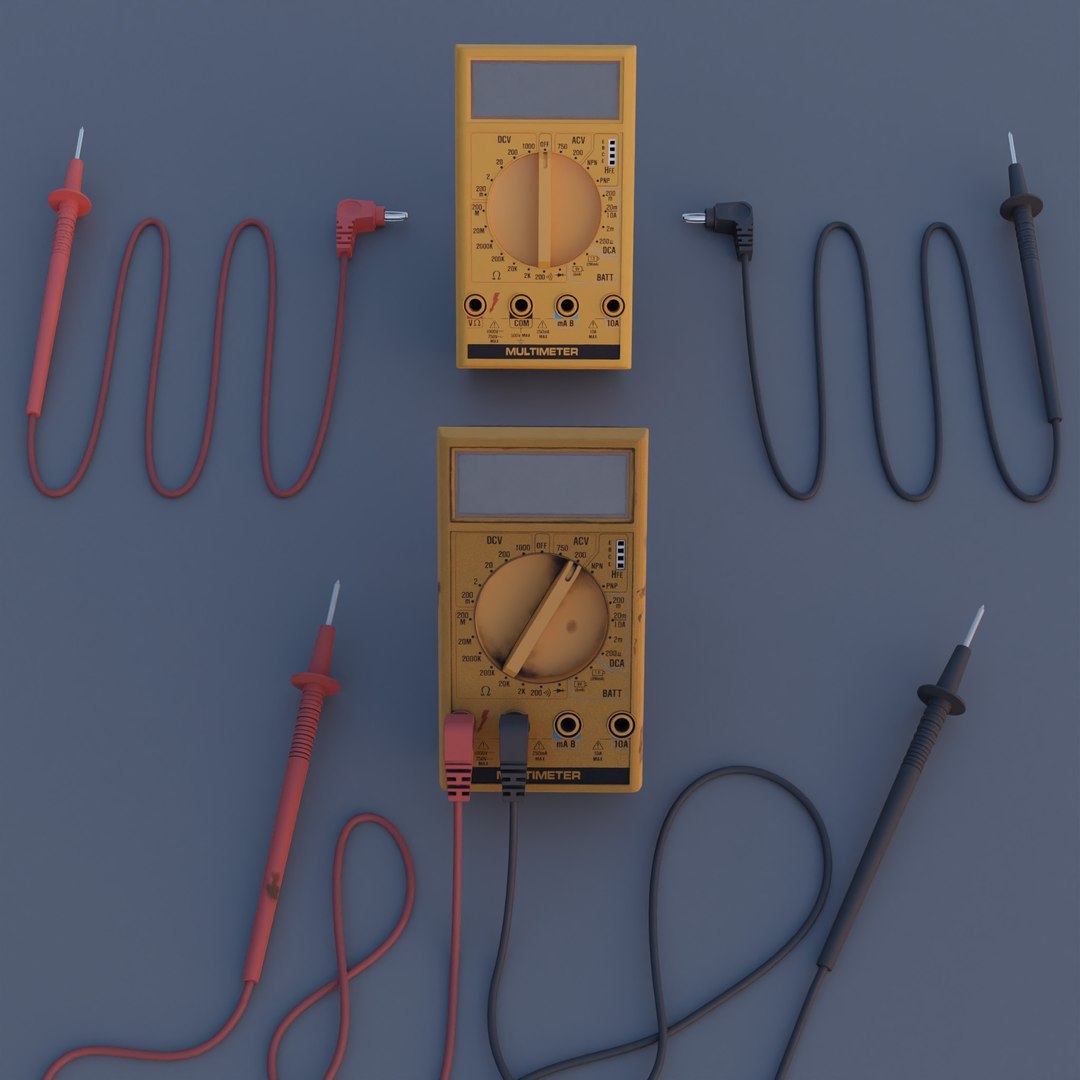 3D Multimeter - TurboSquid 2066951