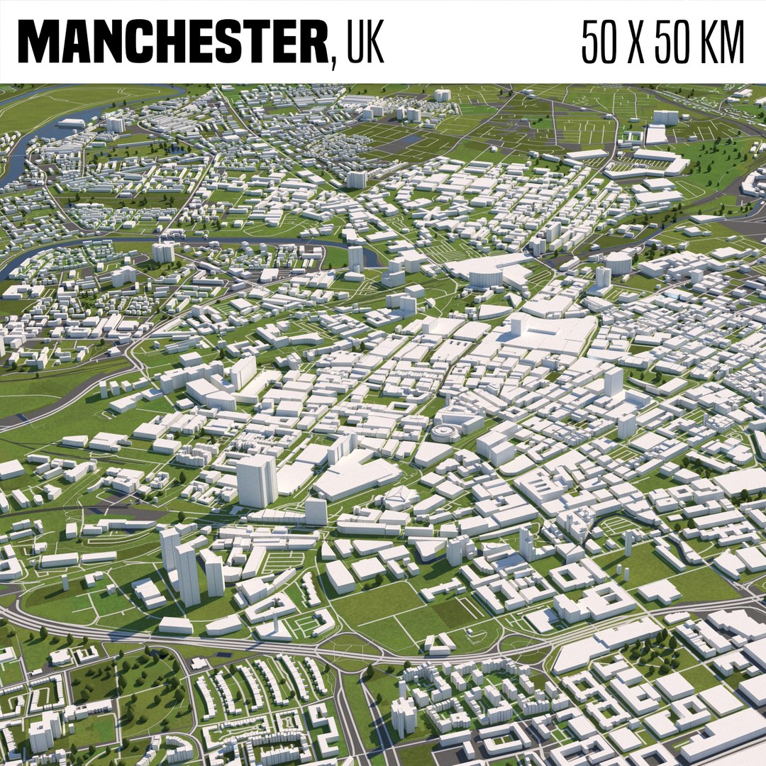 3D model buildings houses maps - TurboSquid 1445694