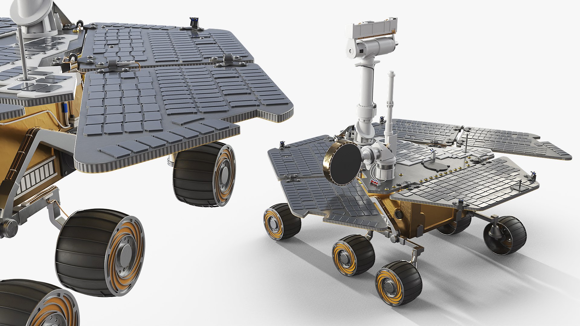 3D Mars Rover For Terrain Exploration Rigged For Cinema 4D - TurboSquid ...