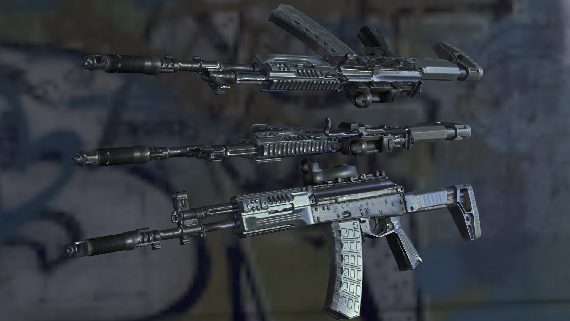 Assault AK-12 AAA Game Ready 3D - TurboSquid 2208115