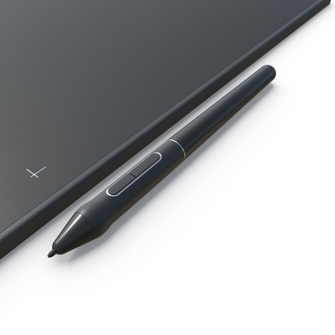 3D Drawing Tablet With Keyboard - TurboSquid 1962688