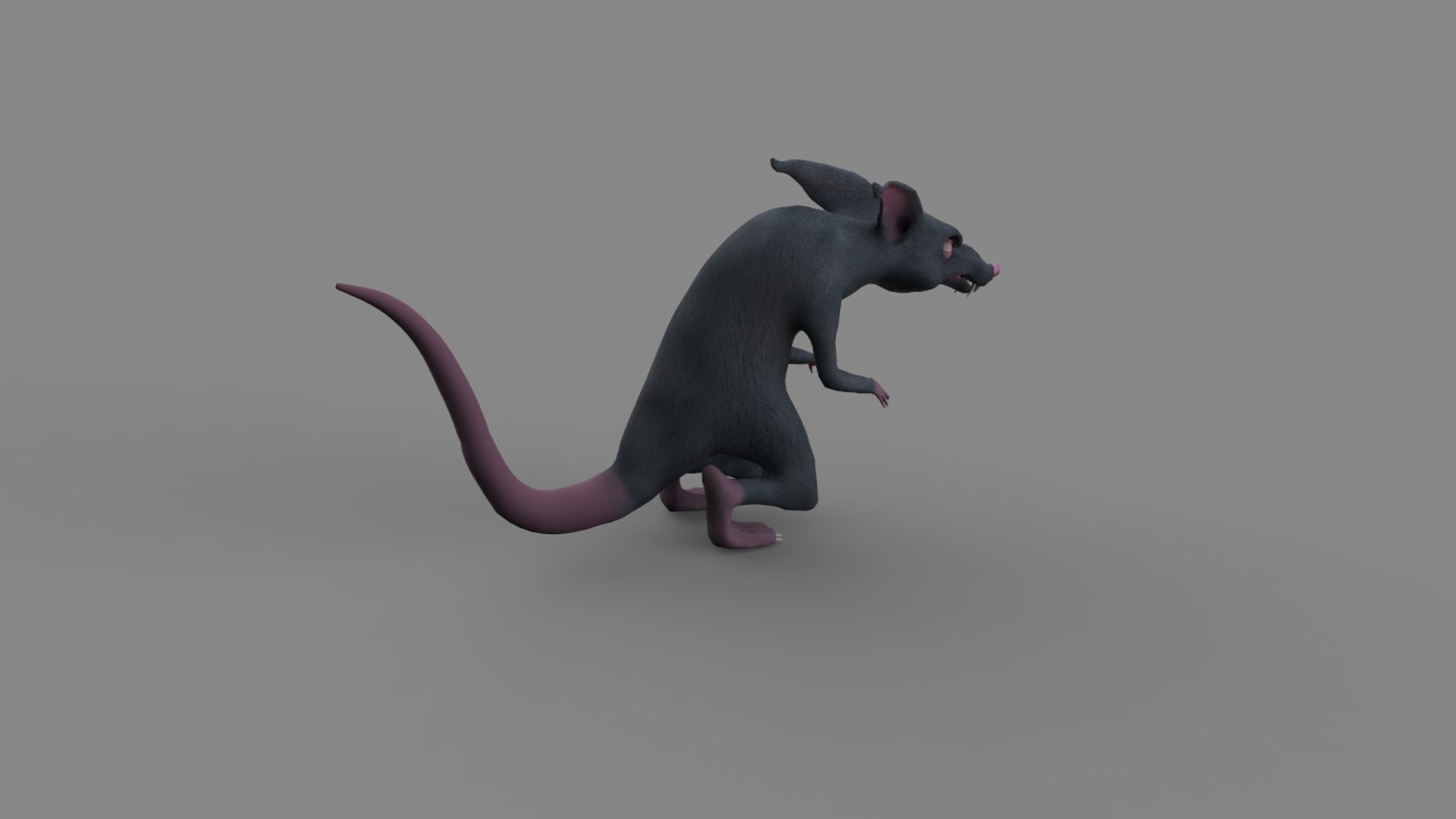 Free 3ds Model Rat