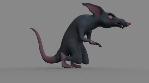 free 3ds model rat