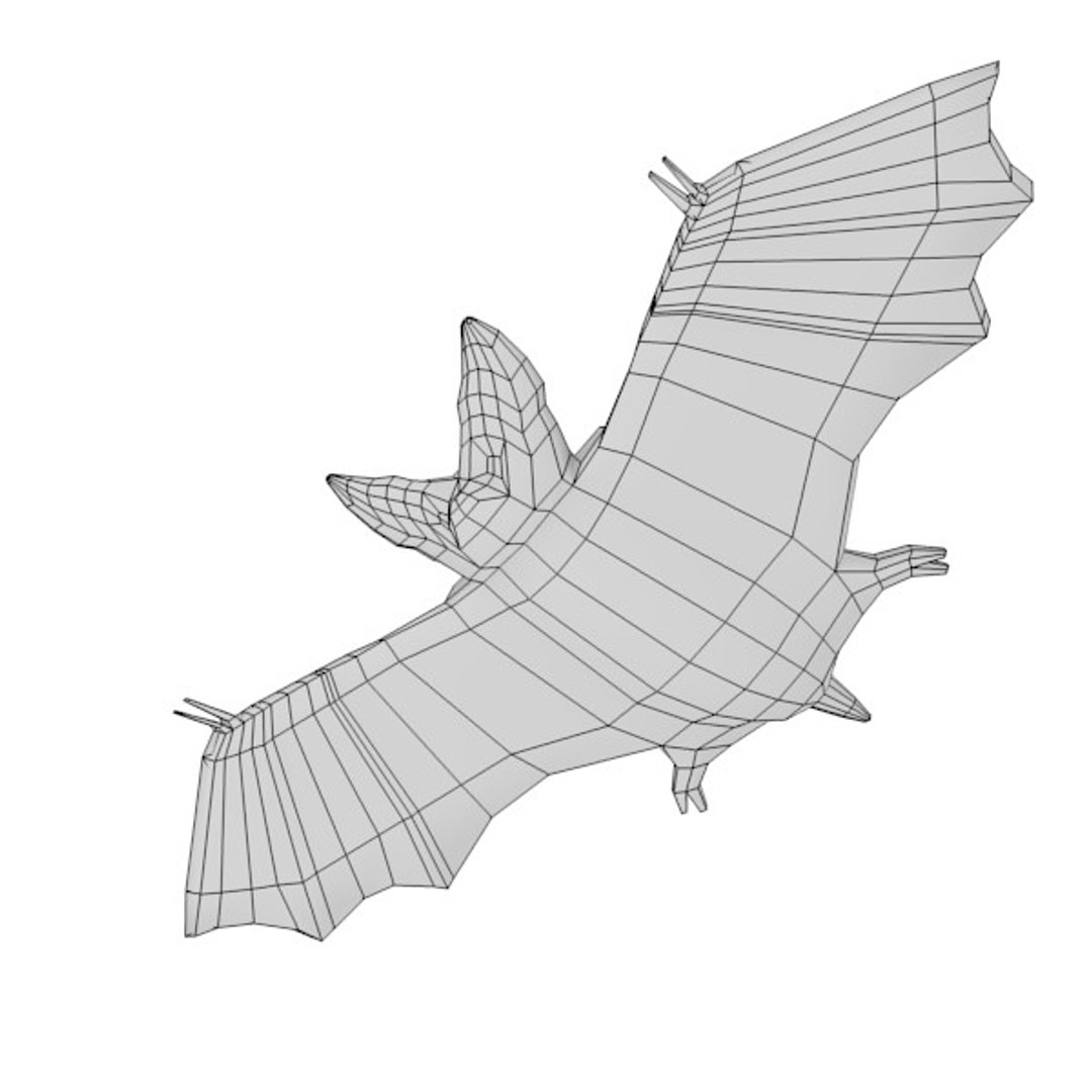 maya cartoon bat