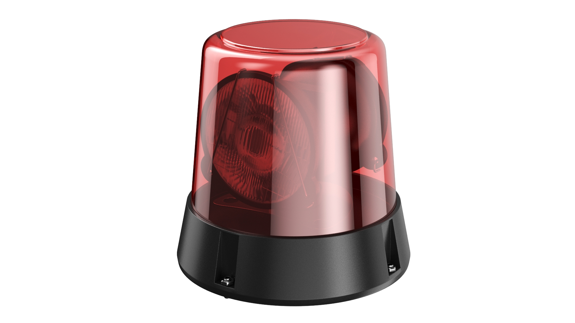 Detailed Warning Light Red 3D Model - TurboSquid 2293222