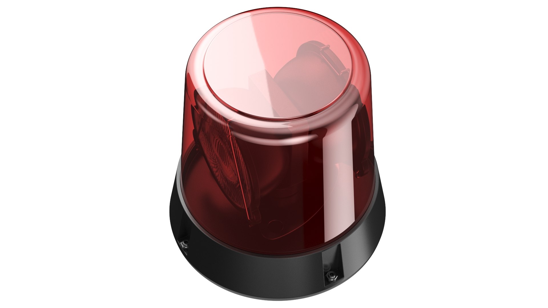 Detailed Warning Light Red 3D Model - TurboSquid 2293222