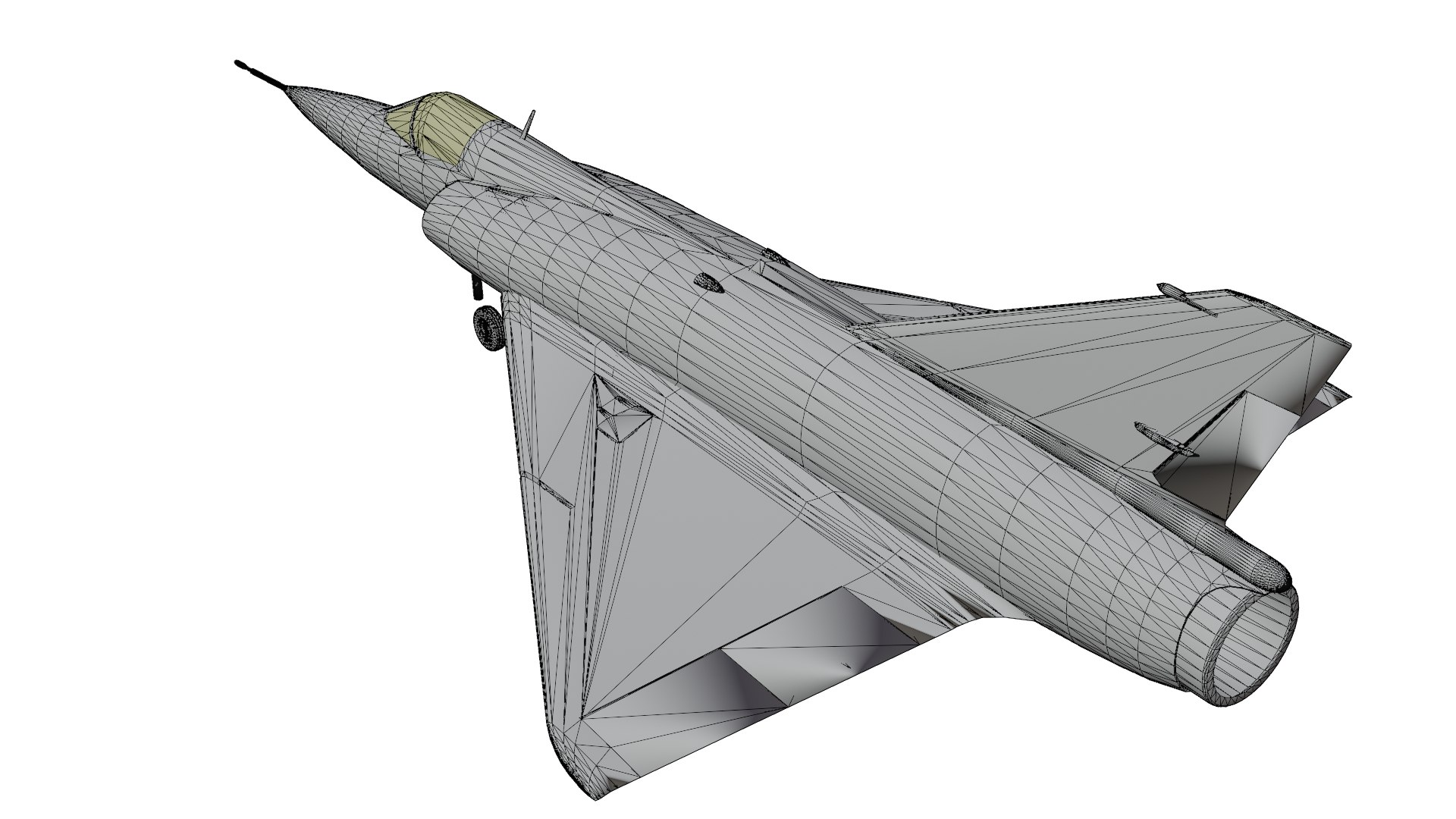 Mirage III 3D - TurboSquid 2307967