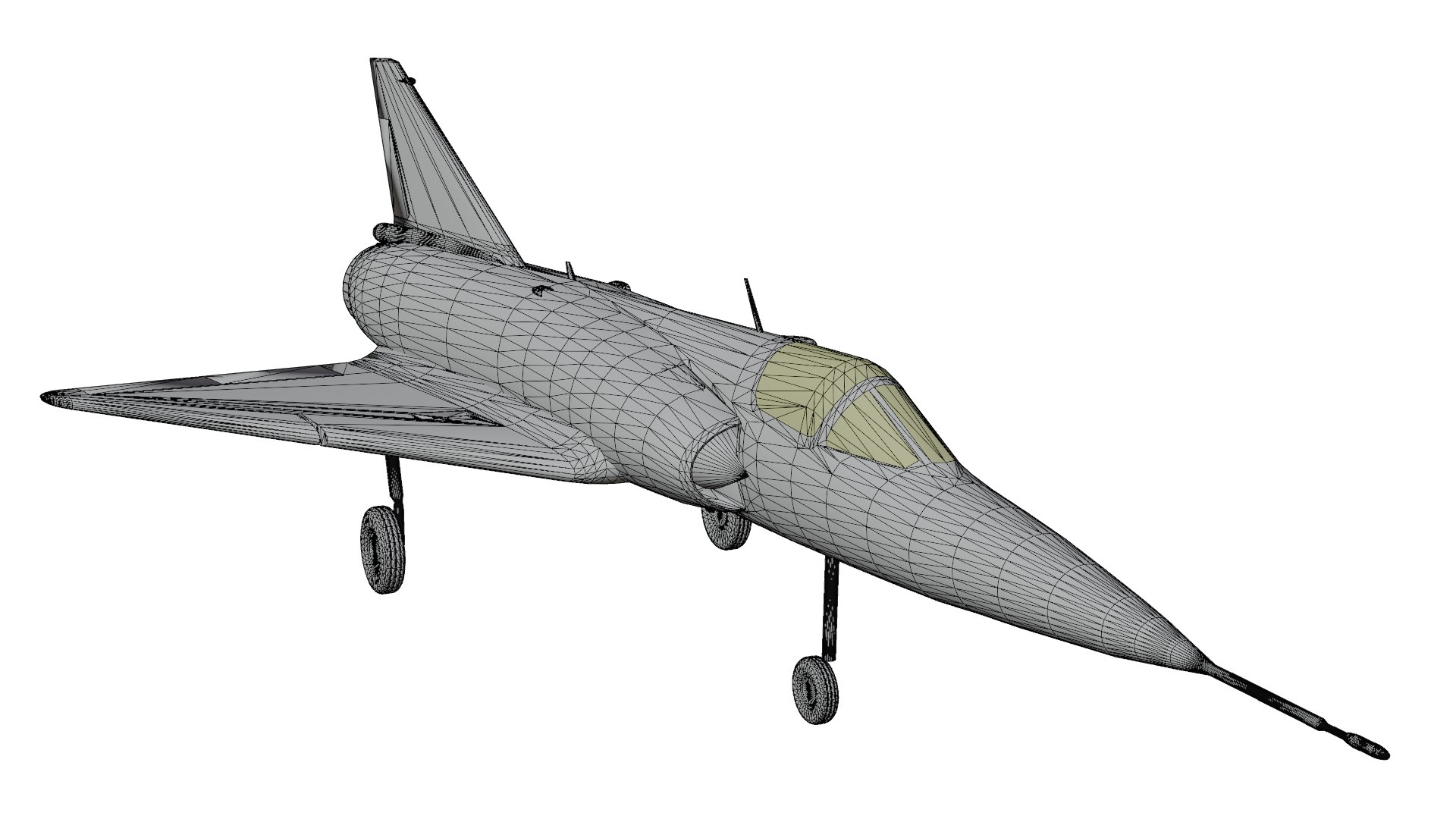 Mirage III 3D - TurboSquid 2307967