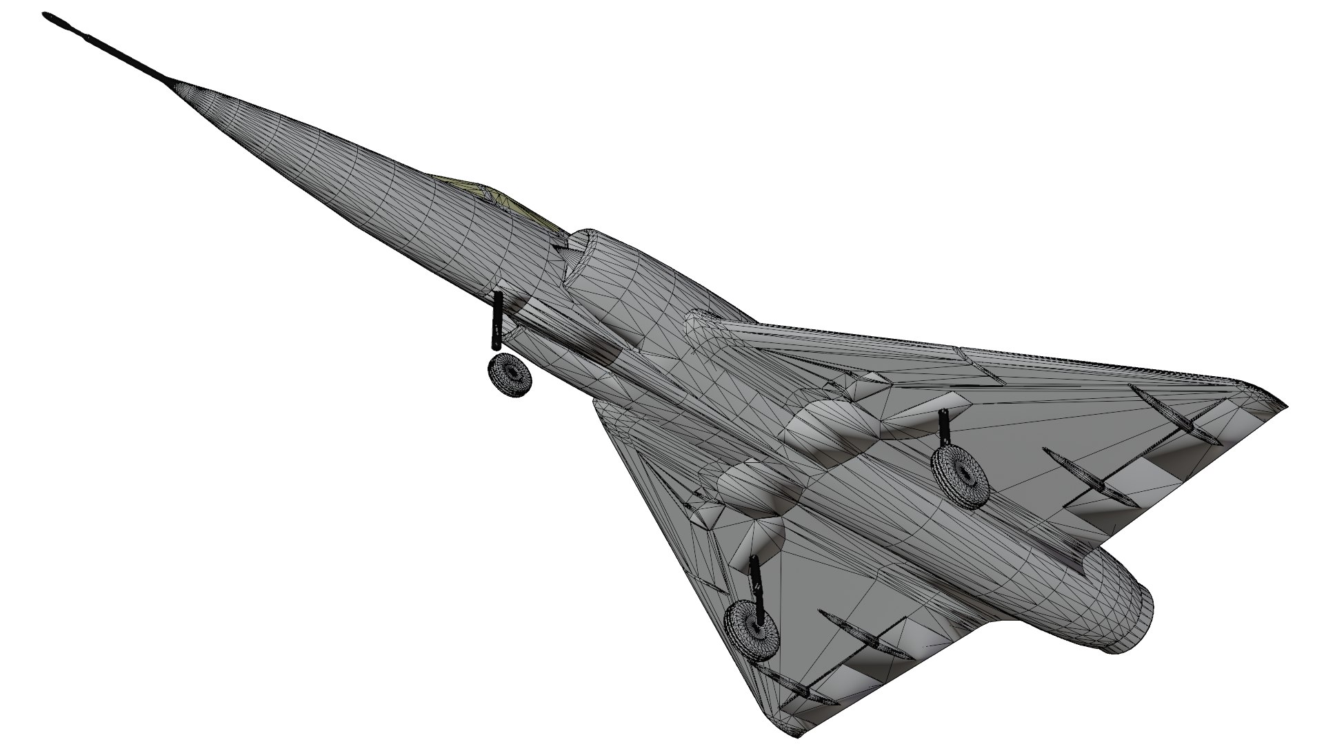 Mirage III 3D - TurboSquid 2307967