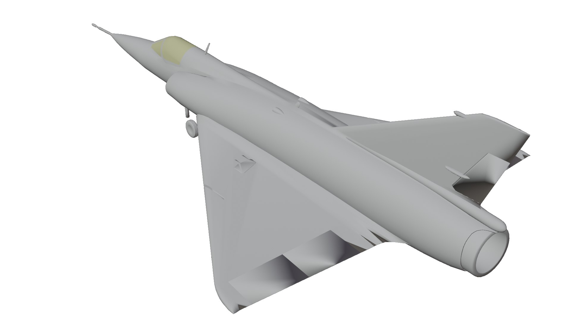 Mirage III 3D - TurboSquid 2307967