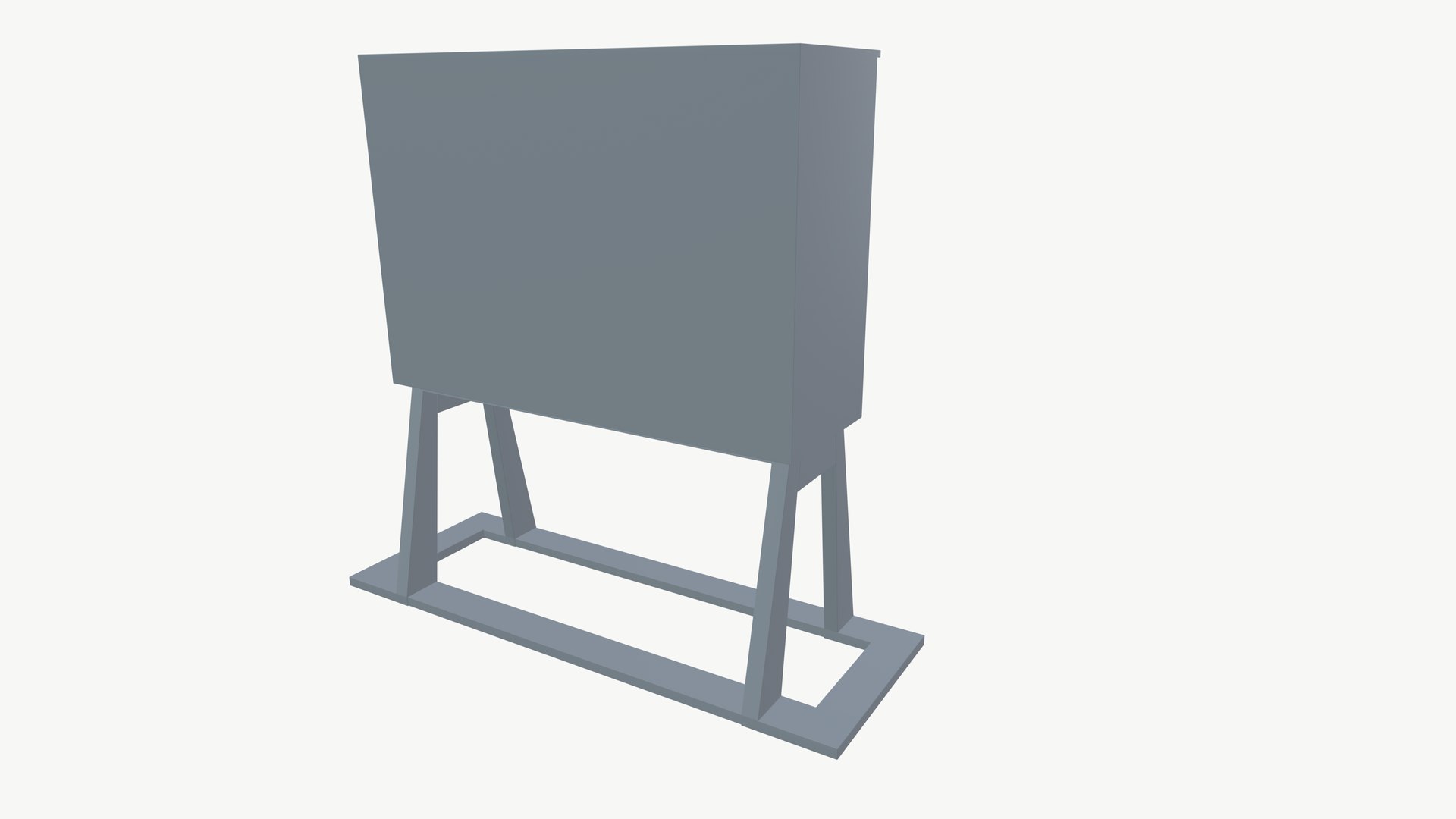 3D Stand Electri Box Model - TurboSquid 2255753