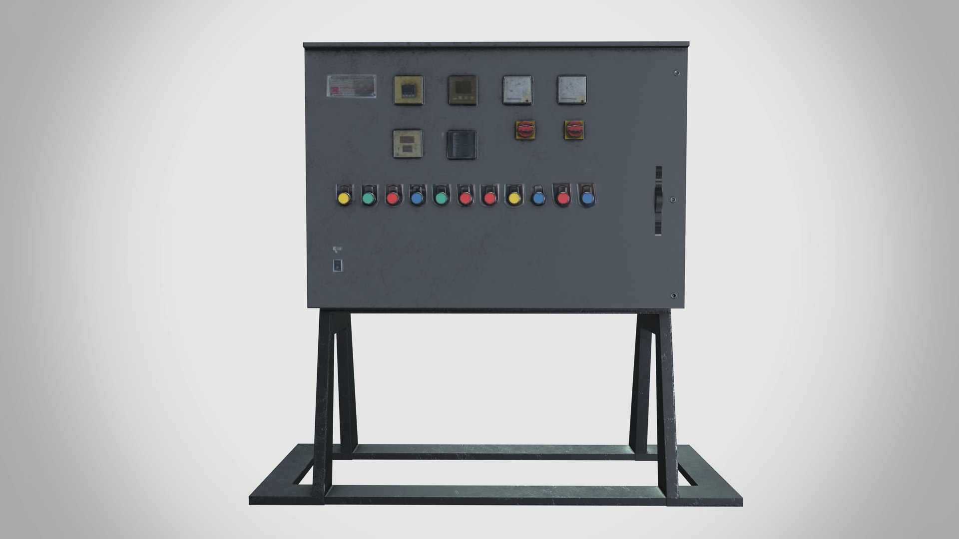 3D Stand Electri Box Model - TurboSquid 2255753