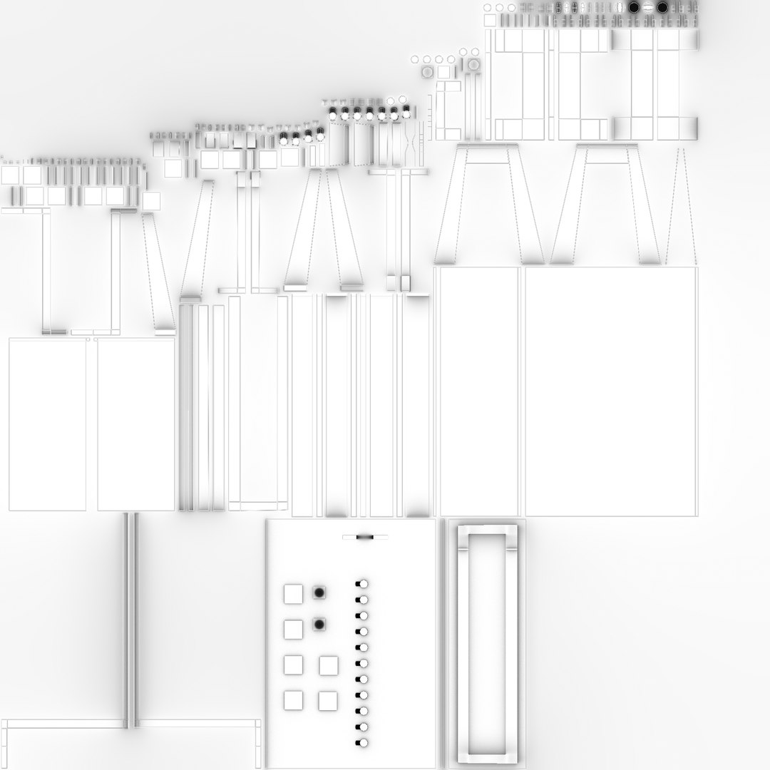 3D Stand Electri Box Model - TurboSquid 2255753