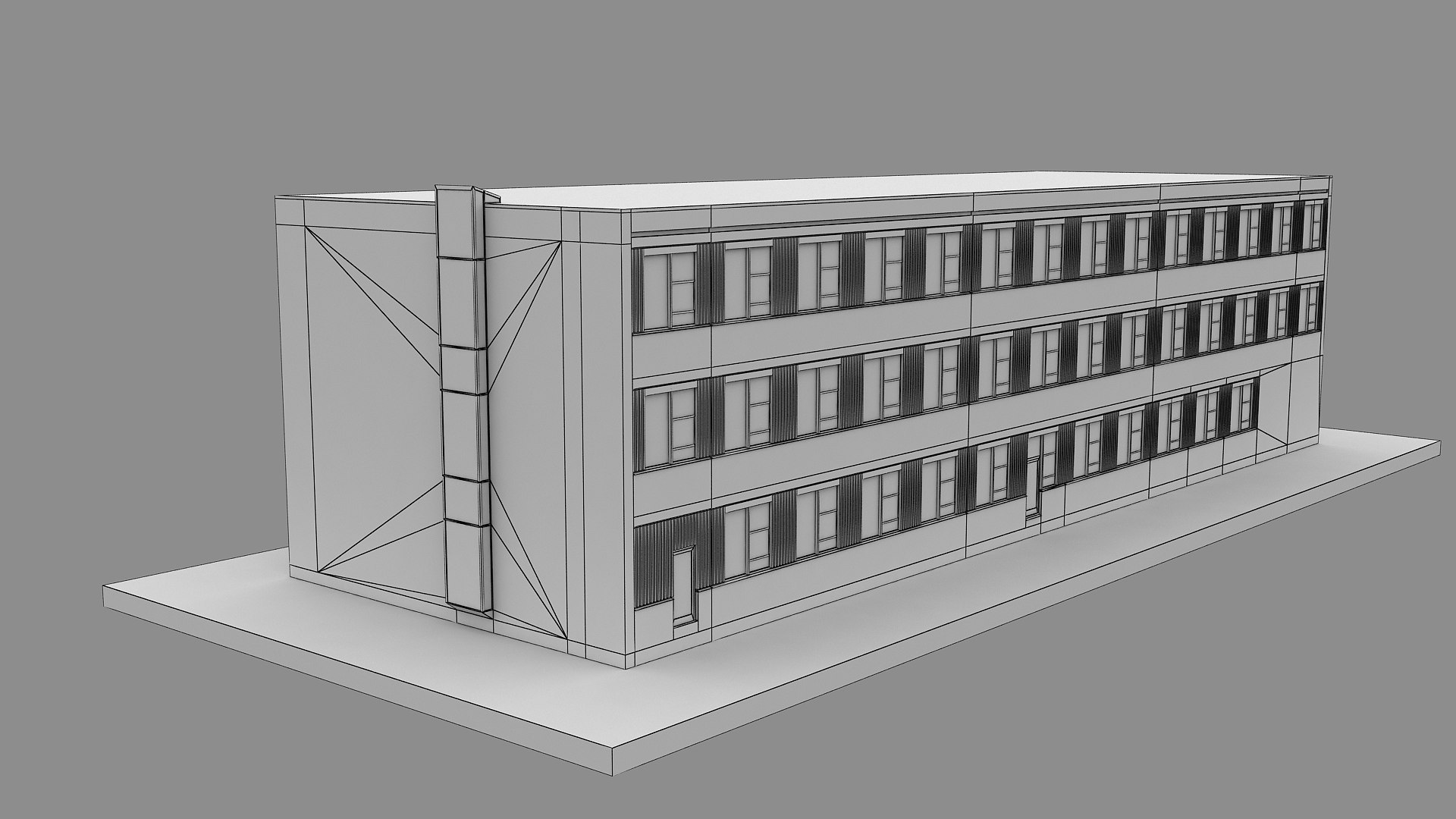 European Building 37 Model - TurboSquid 1589094