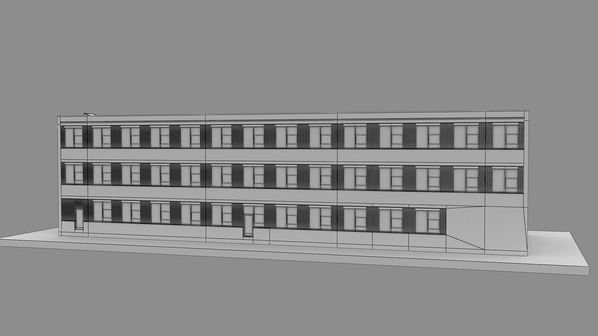 European Building 37 Model - TurboSquid 1589094