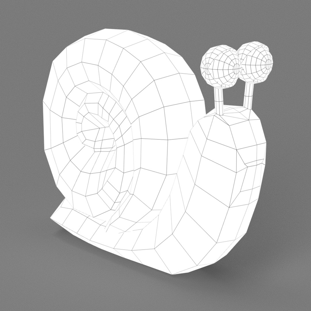 Snail 3D Model - TurboSquid 1578262
