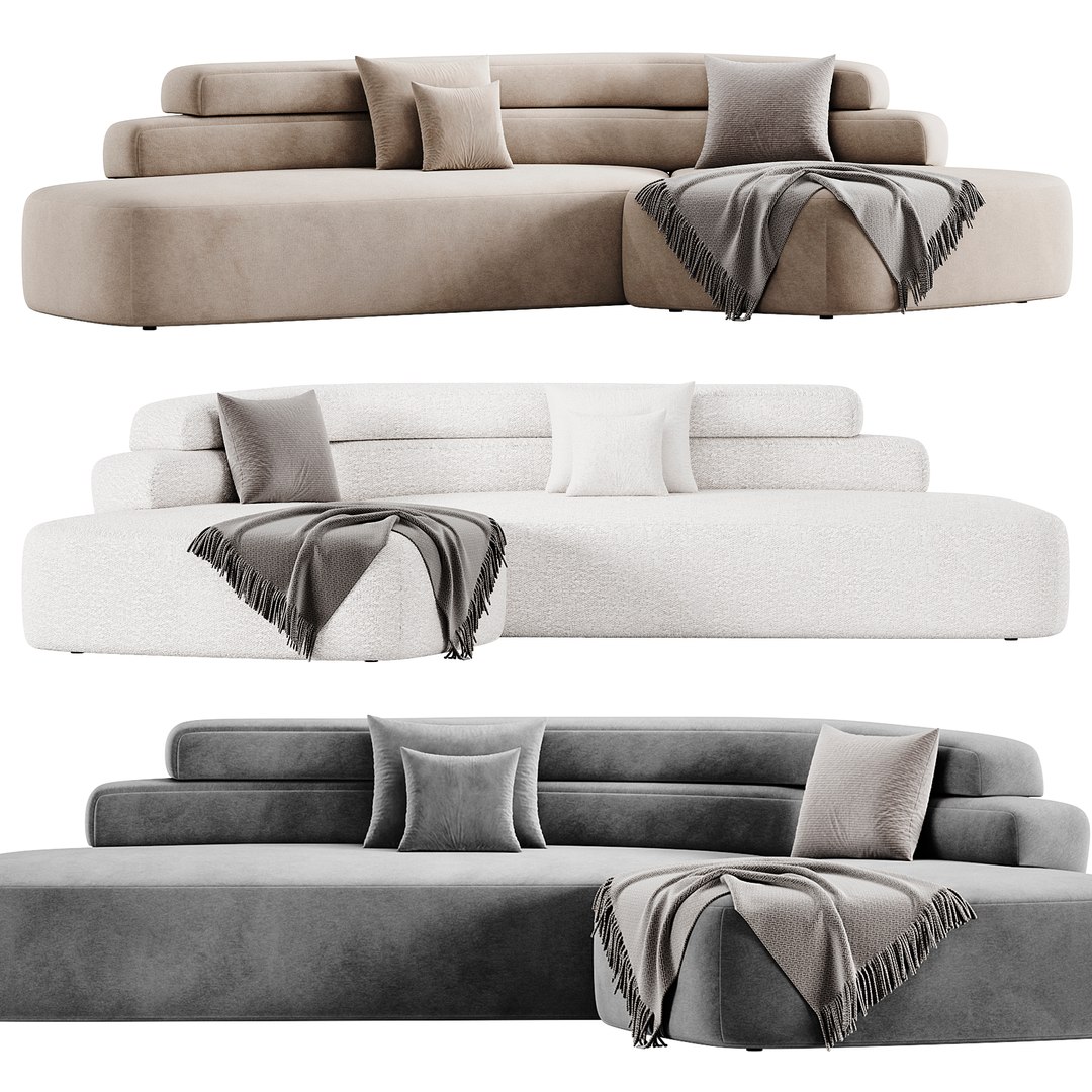 Rift Sofa By Moroso 3D Model - TurboSquid 2163064