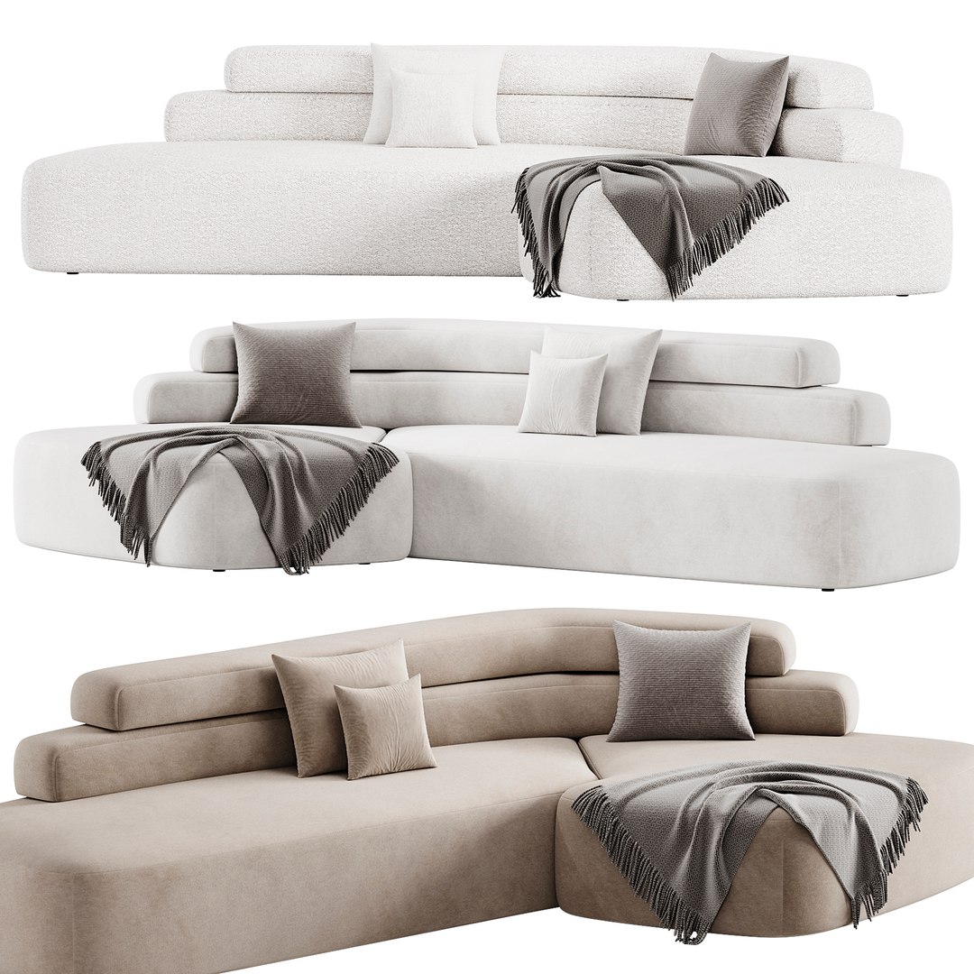 Rift Sofa By Moroso 3D Model - TurboSquid 2163064