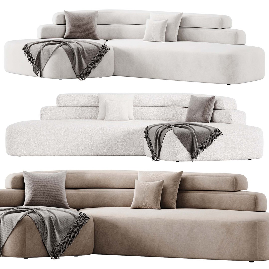 Rift Sofa By Moroso 3D Model - TurboSquid 2163064