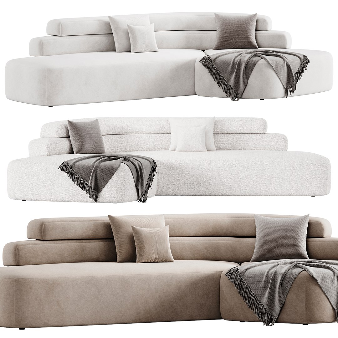 Rift Sofa By Moroso 3D Model - TurboSquid 2163064