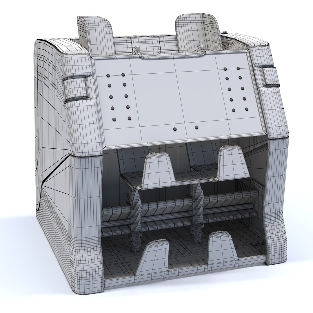 3D Banknote Counter Magner 175f - TurboSquid 1622384