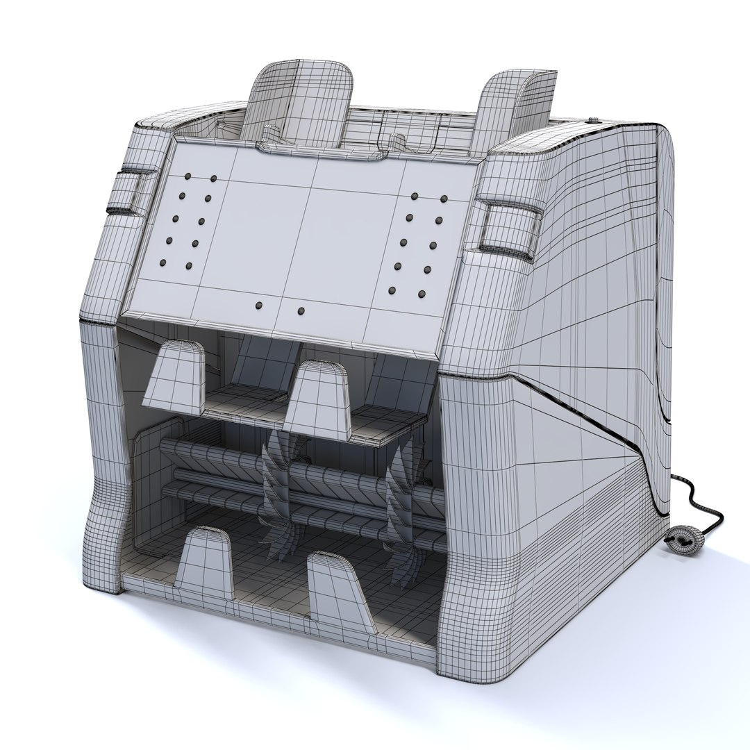 3D Banknote Counter Magner 175f - TurboSquid 1622384