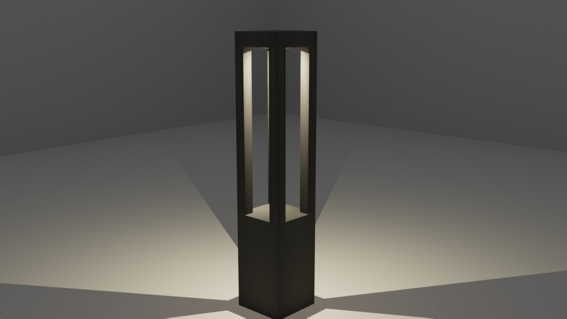 Garden Light Architectural 3D Model - TurboSquid 1570344