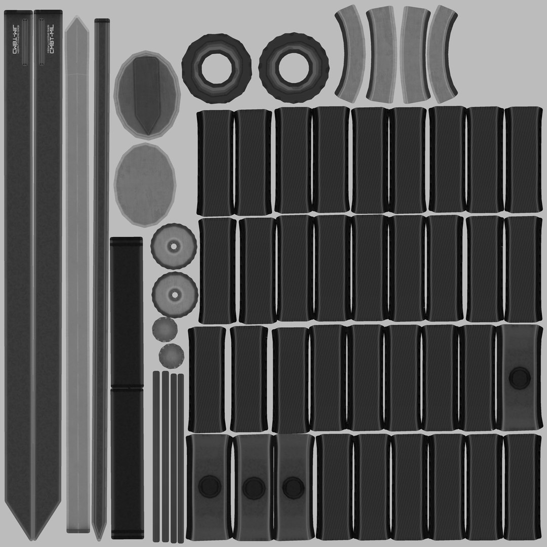 Combat Melee Weapon Collection 3D Model - TurboSquid 2418871