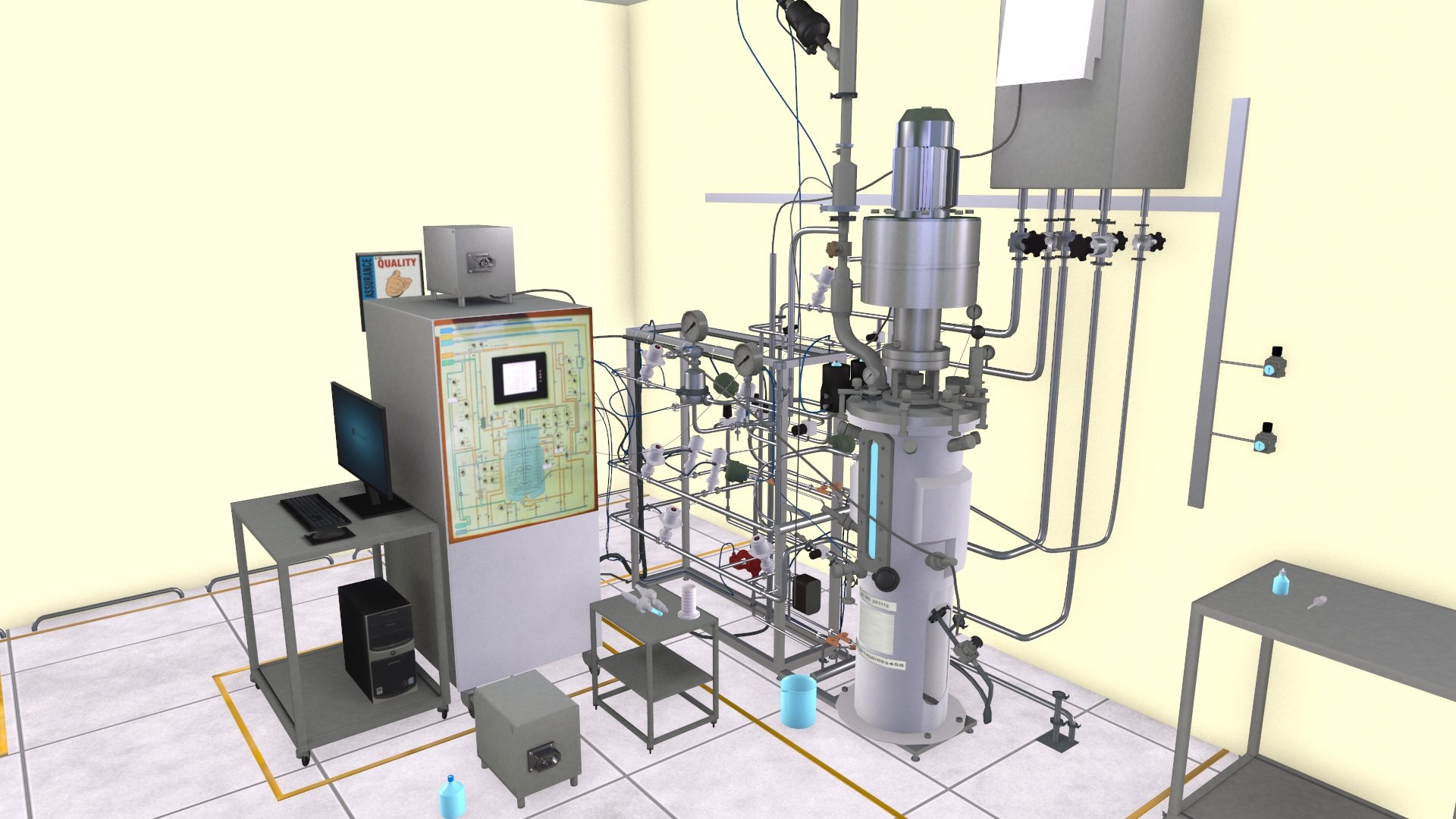 Industrial Fermenter 3D Model - TurboSquid 2460419