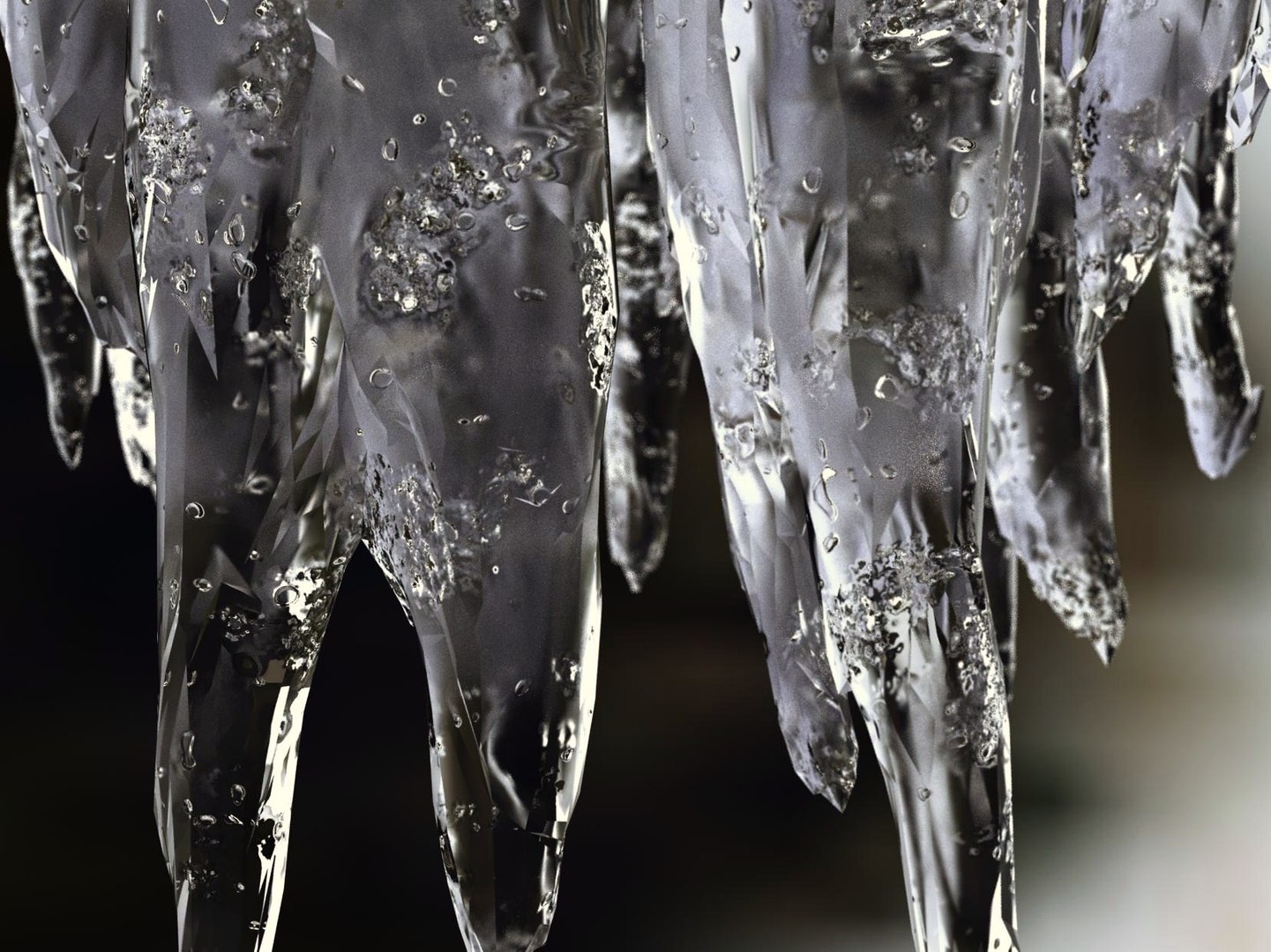 Frozen Icicles 3d Max