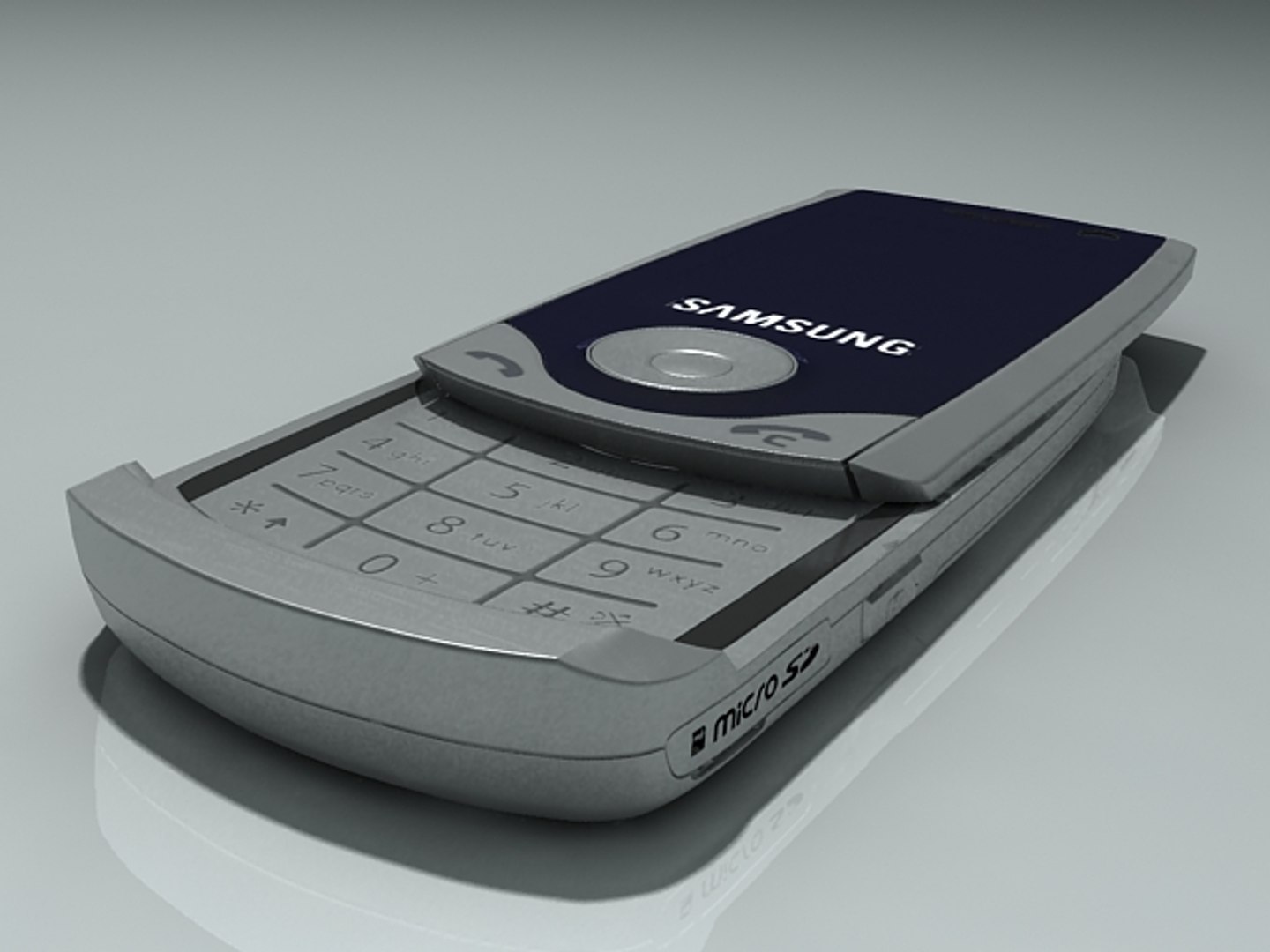 Samsung U700 3d Model
