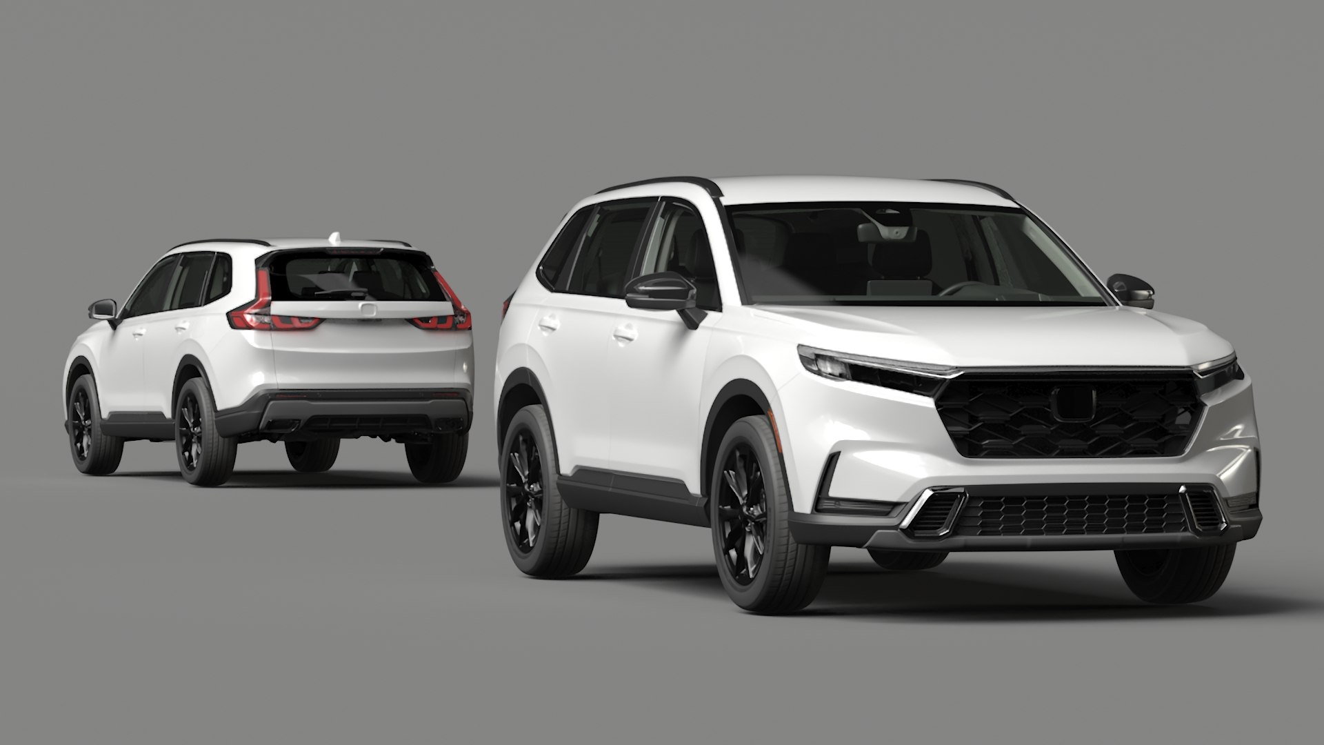 3D Crossover 2025 White Rigged For Maya Model - TurboSquid 2297219